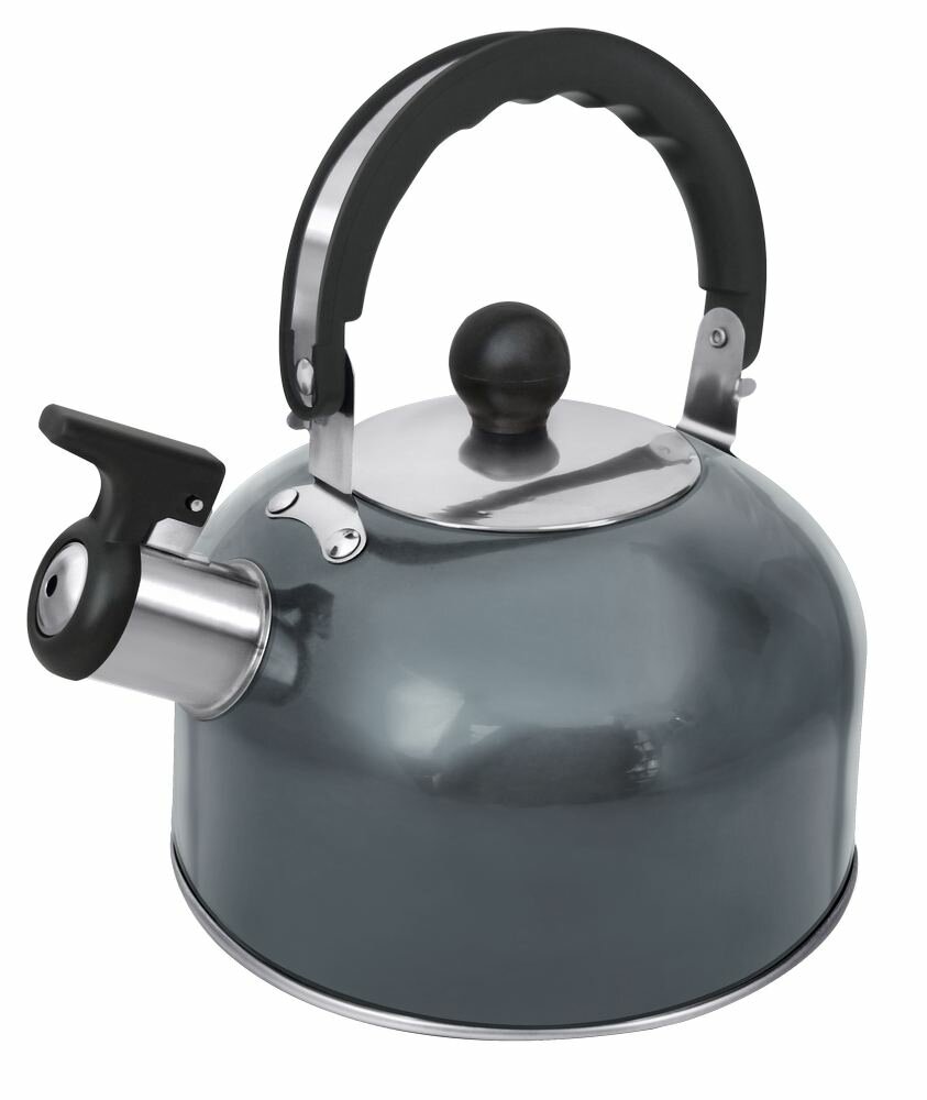 HOME ELEMENT HE-WK1602 NEW серый агат чайник со свистком 2 л