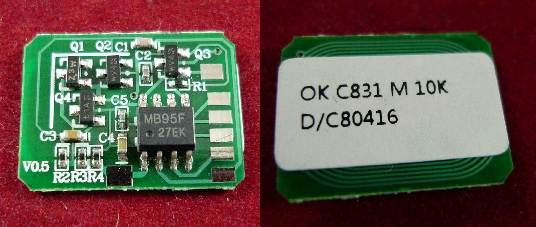 Чип OKI C831/841 (44844506) Magenta, 10K ELP Imaging®