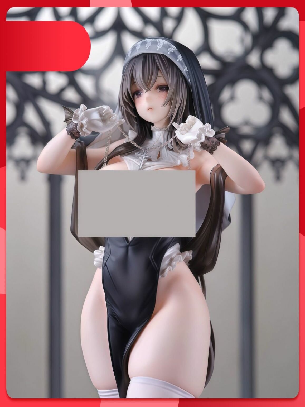 Сексуальная Монахиня Фигурка Аниме / Anime Nun Figure 28cm