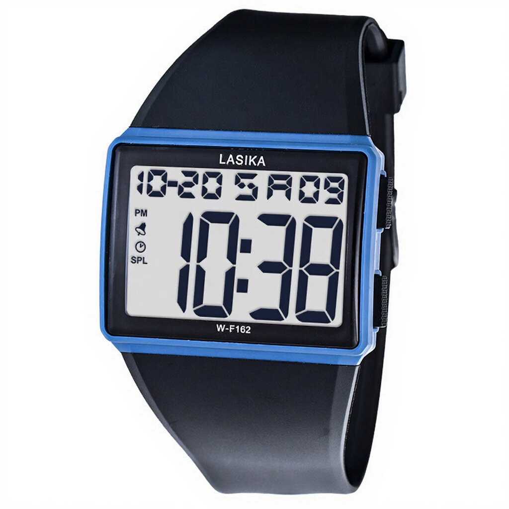 Электронные часы LASIKA 162, многофункциональные квадратные водонепроницаемые часы, детские водонепроницаемые часы.