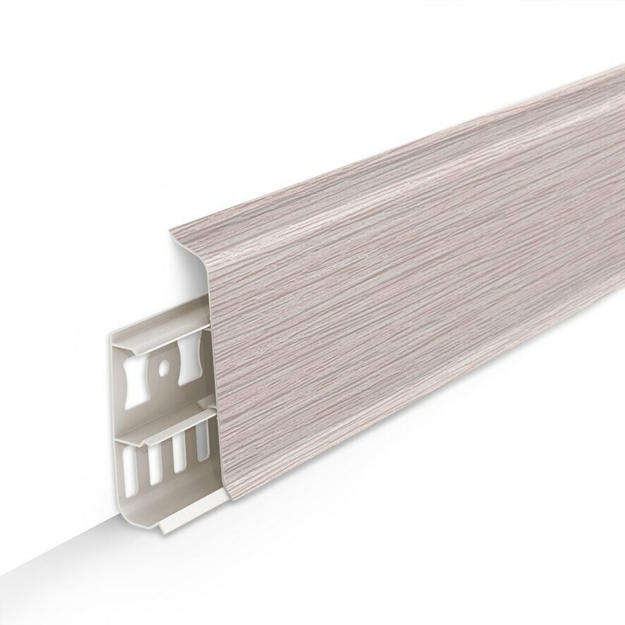 Пластиковый плинтус Идеал Деконика 85 мм Сосна северная 274, 1 шт.