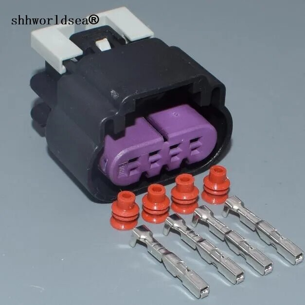 Автомобильный разъем Shhworldsea 4 pin, 1.5 мм, 2sets