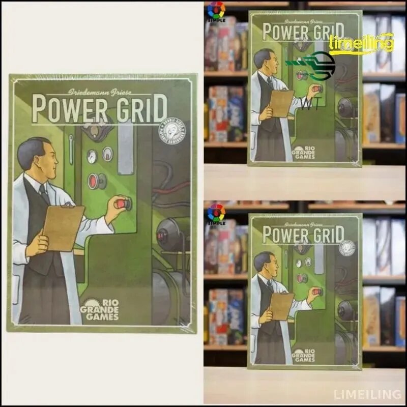 Настольная игра Power Grid - экономическая стратегия на английском