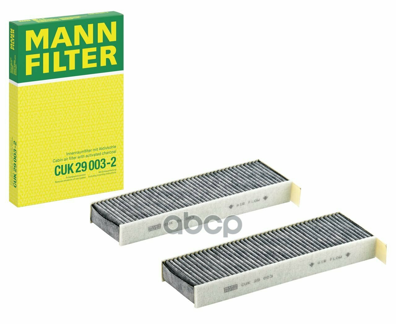Фильтр салонный MANN-FILTER арт. CUK290032