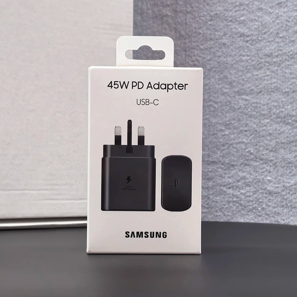 Samsung 45W PD Adapter USB-C, UK, Черный