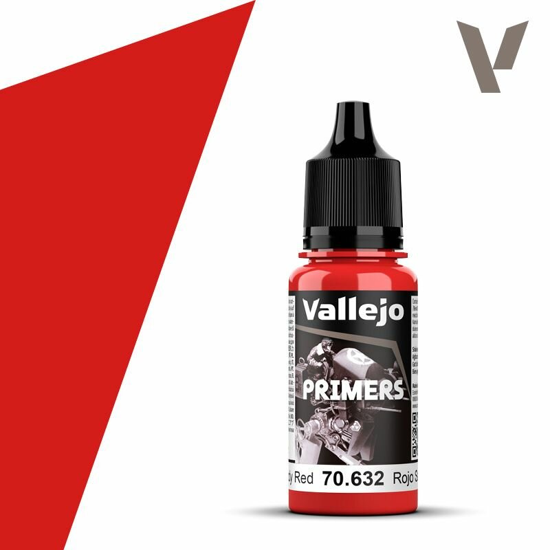 Краска для сборных моделей Vallejo серии Surface Primer Bloody Red (17мл) 70.632