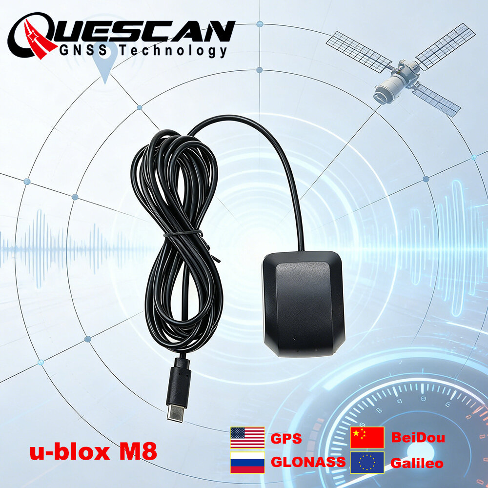 U-blox M8 USB Type-C GPS ГЛОНАСС антенный приемник ublox 8 neo-m8n M8030 USB GNSS GPS GLONASS Galileo для Windows Android GPS ГЛОНАСС