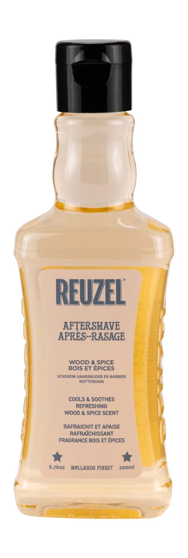 Лосьон после бритья REUZEL Wood & Spice Aftershave парфюмированный с растительными экстрактами, 200 мл