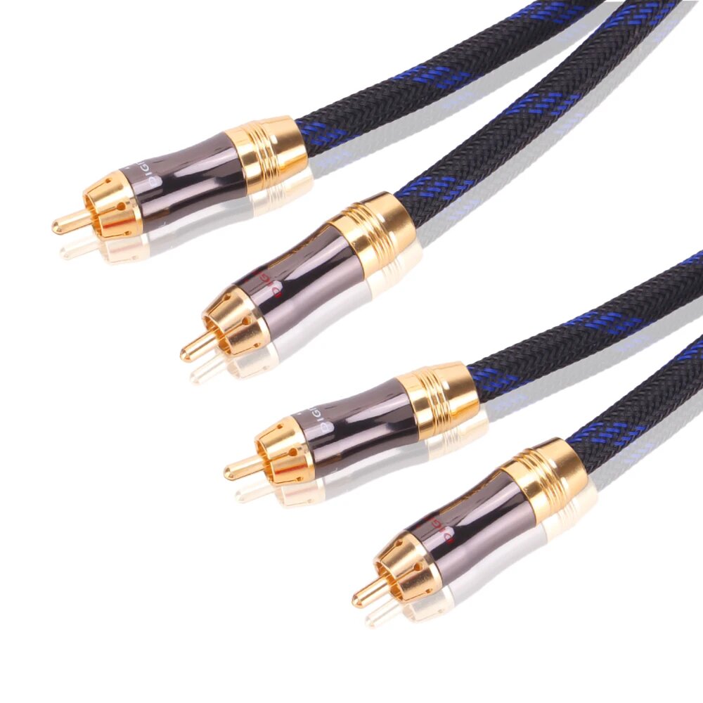 Аудиокабель RCA-RCA 1,5 м KUYIOHIFI