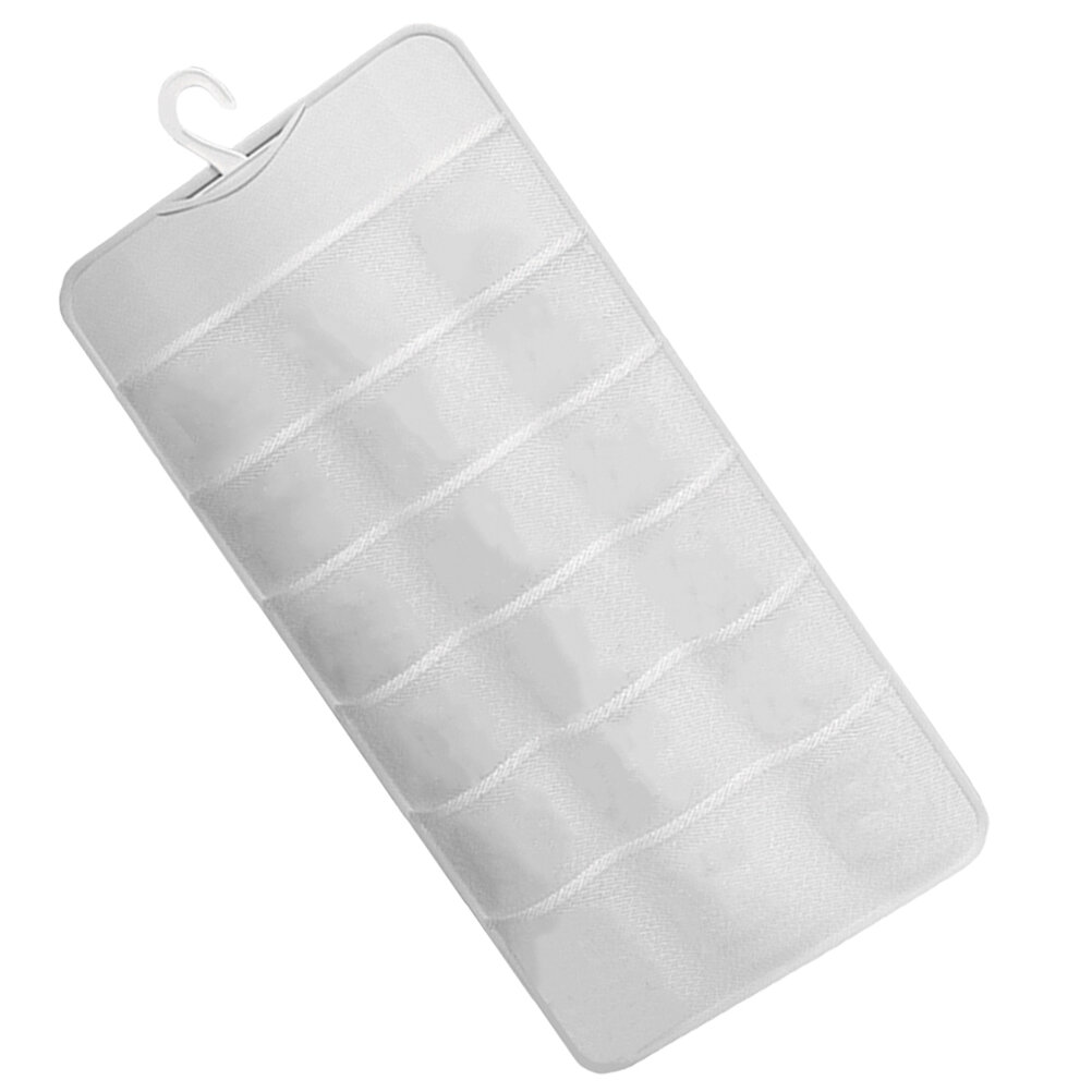 Настенный белый мешок для хранения и демонстрации детских заколок, ободков и украшений