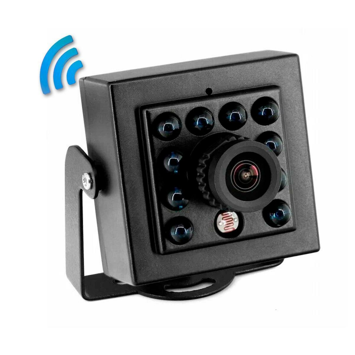 Миниатюрная WI-FI IP камера с широким углом обзора 100 гр Link 560-IR-8GH (WiFi) (K6059RU) - матрица высокого разрешения 5 МРх. Инфракрасная ночная п