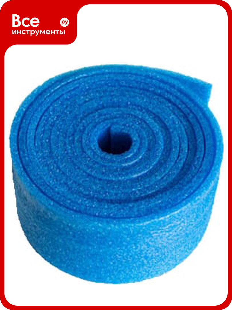 Лента демпферная самоклеящаяся Smart Install рулон 0,1м. х25 м, синяя 55002S