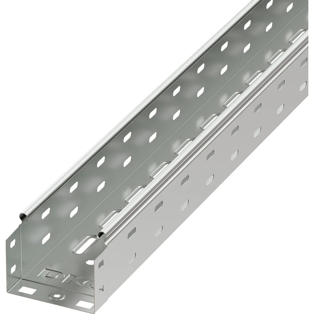 Лоток DKC перфорированный 100x100 L3000 дл.3м 35341DIY для укладки электропроводки