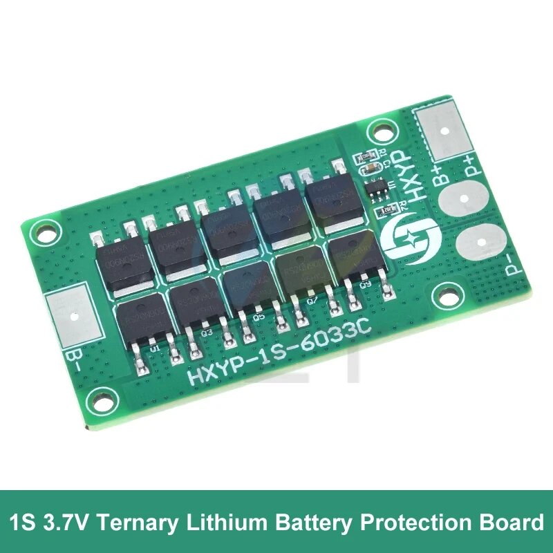 TZT BMS 1S 30A Литиевая плата защиты батареи 18650 3PCS, 3.7V