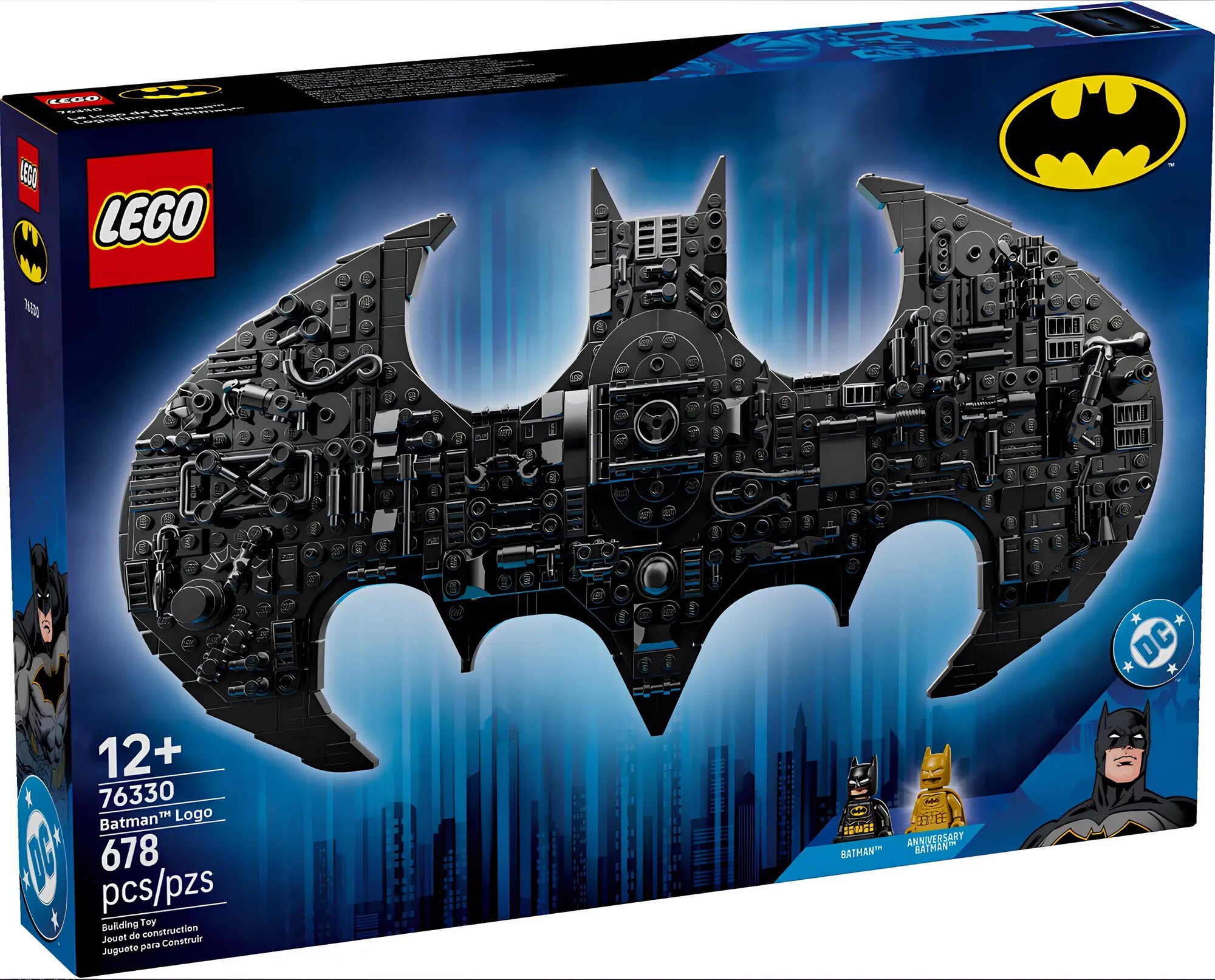 Конструктор LEGO Marvel Super Heroes 76330 DC Batman Логотип Бэтмена