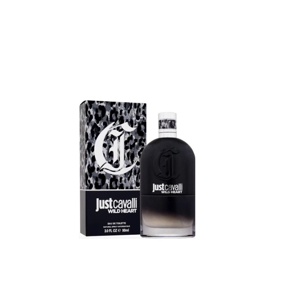 Roberto Cavalli Just Cavalli Wild Heart Him 90 мл туалетная вода для мужчин, древесные, фужерные