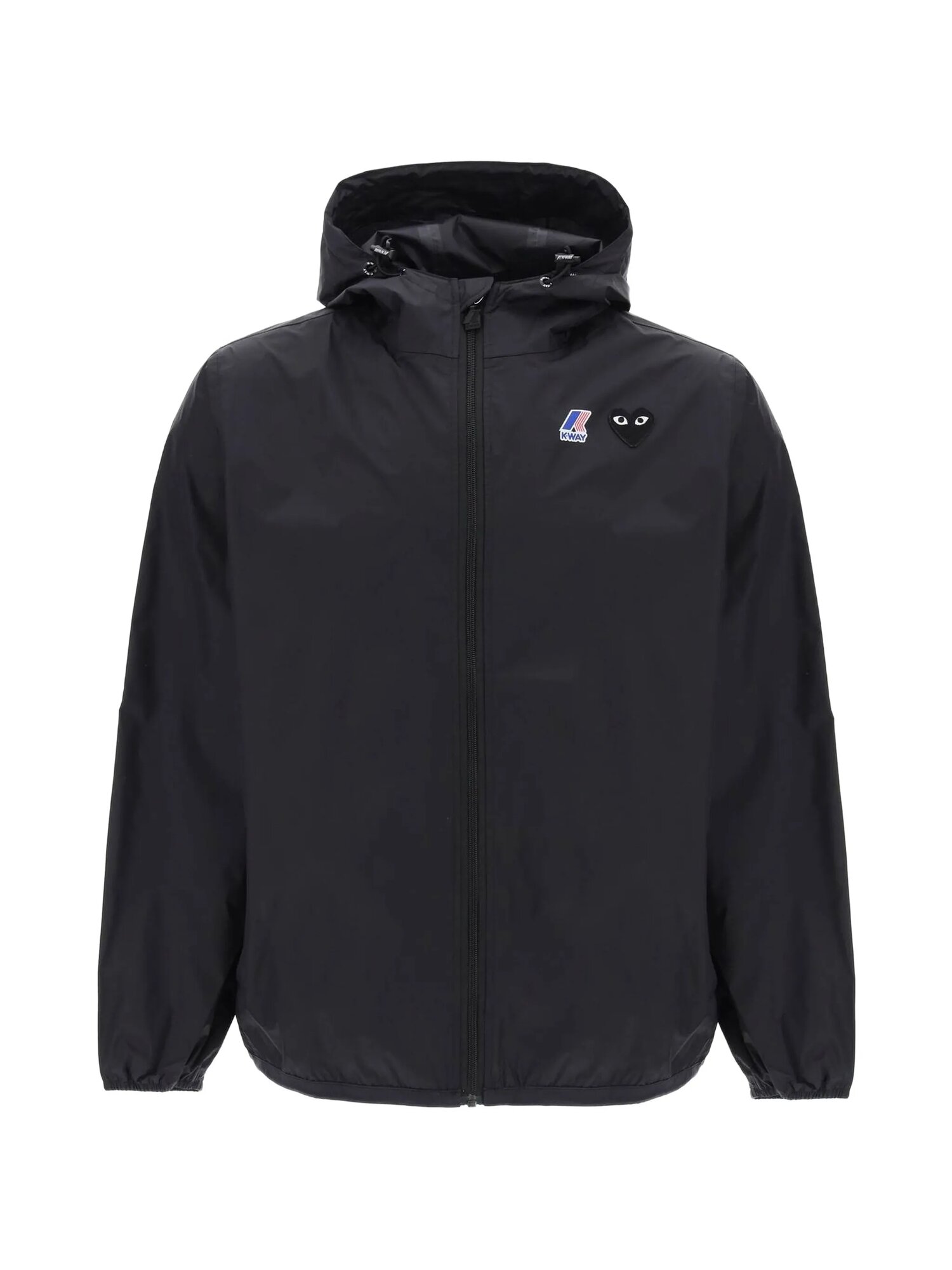 Куртка X K-Way logo-patch hooded jacket