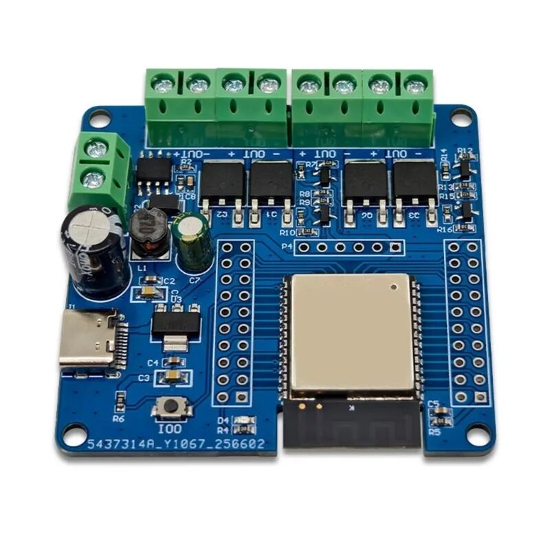 (1 компл.) Плата разработки ESP32 с 4-канальным MOSFET-ключом, DC 5-60V