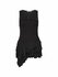 Платье Mardi Mercredi Layered ruffled mini dress, размер OneSize, черный