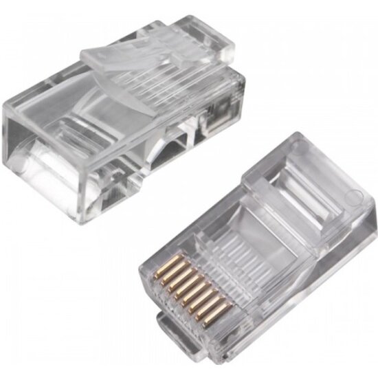 Коннектор RJ-45 8p8c, категория 5е, 10шт