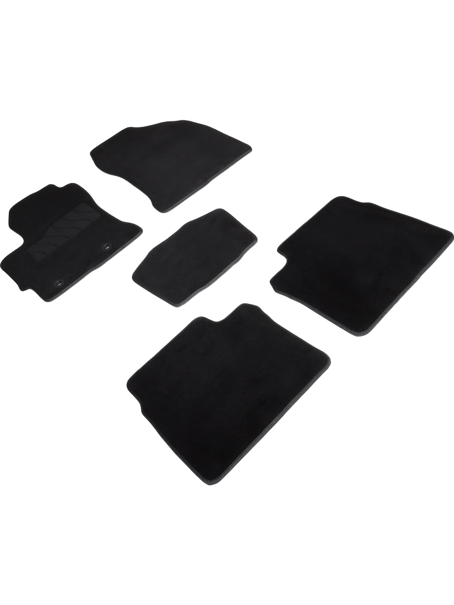 Ворсовые коврики LUX для Toyota Corolla XI (E160, E170, E180) 2012-2019 Seintex 89170