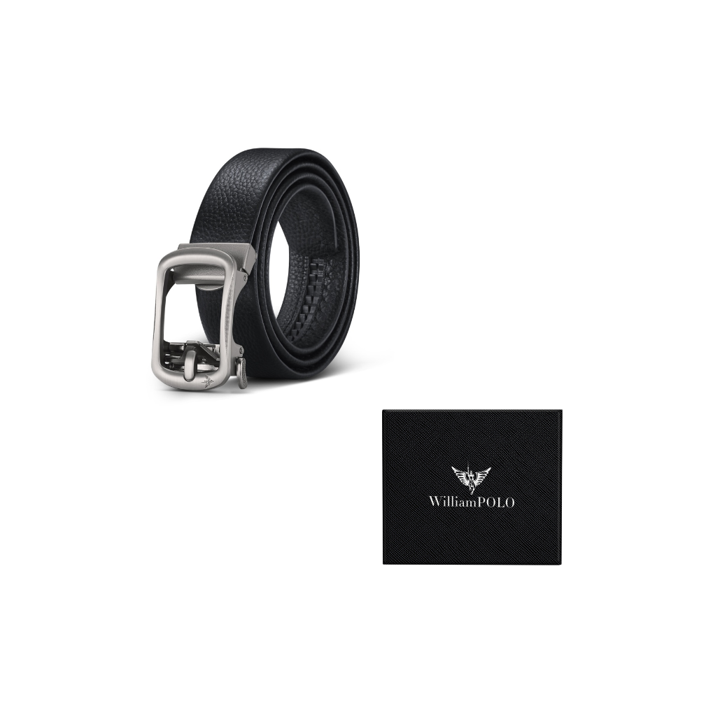 WilliamPOLO Ремни из коровьей кожи мужские 3,5 см 120