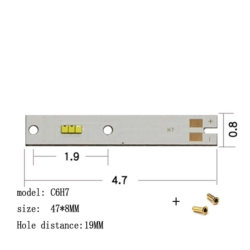 Светодиодные платы C6/F2 H1/H4/H7 2016 LED 5Вт 2016c6H7