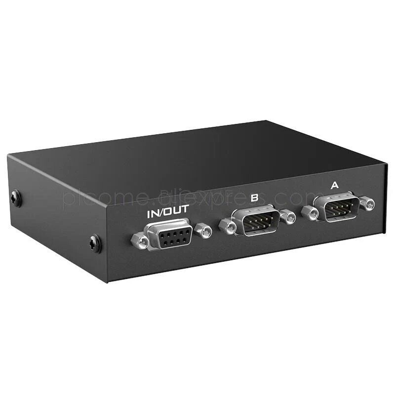 PLCOME 2-портовый ручной переключатель RS-232C