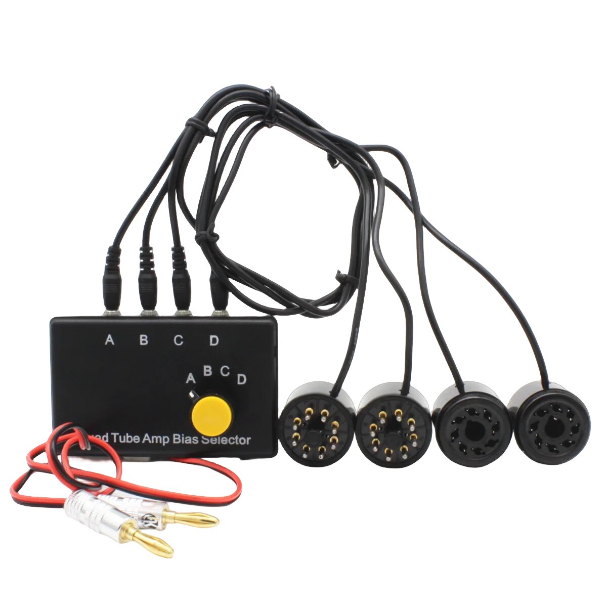 Amptata V8T1T2T3T4T5T6 Тестер сброса тока EL34 KT88 EL84 6BQ5 T3 mA Tester, EL34 KT88 6L6 Probes