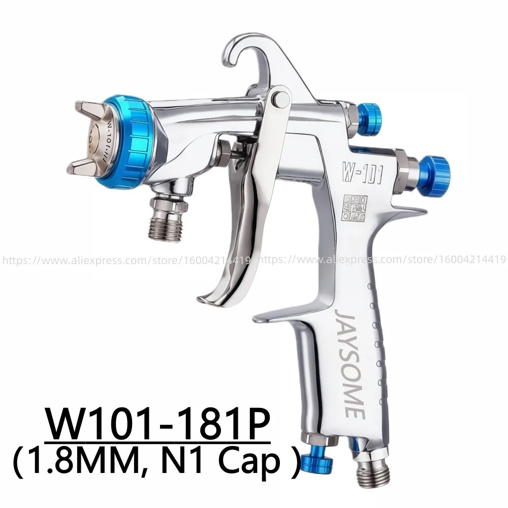 Японский пневматический краскопульт W101 HVLP 0.8/1.0/1.3/1.5/1.8мм 181P(1.8MM N1 Cap)
