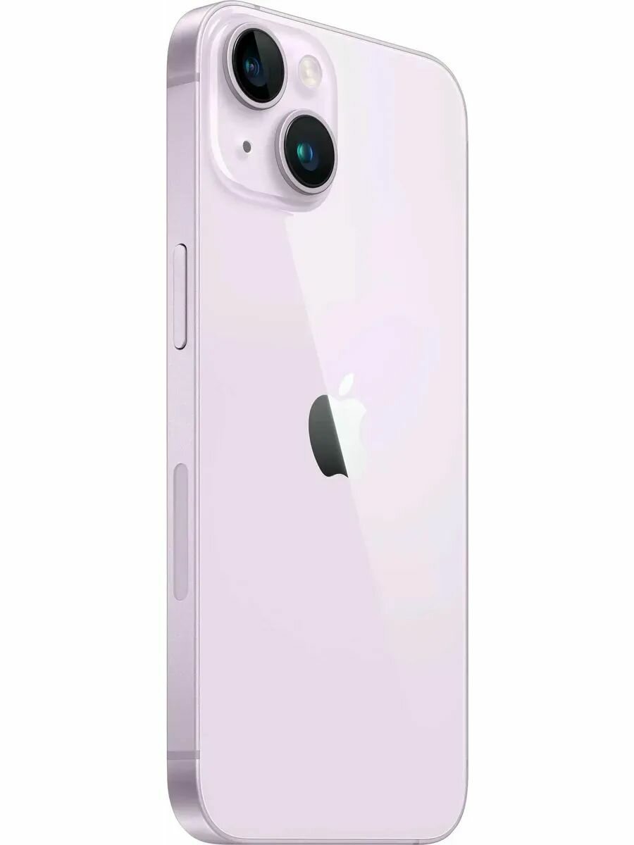 Apple Смартфон Смартфон Apple iPhone 14 256Gb Purple (eSIM+SIM) 6/256 ГБ