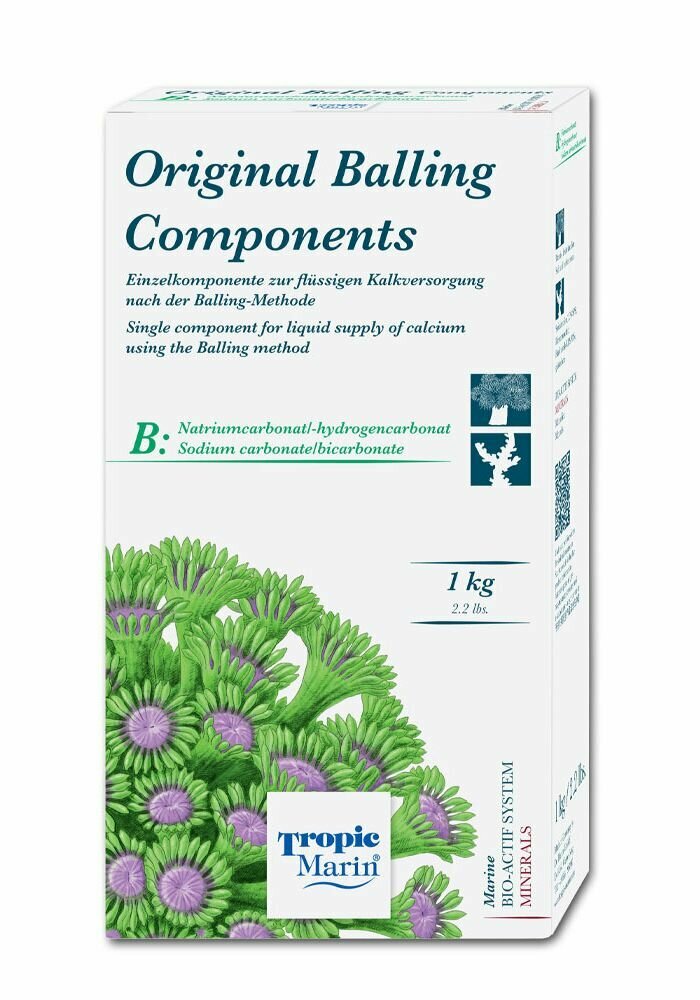 Tropic Marin Original Balling part B, компонент Баллинг-метода для жидкой подпитки кальция и щелочности
