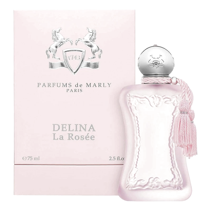Delina La Rosee 75 мл парфюмерная вода женская / Де Марли Делина Ла Рози розовые духи