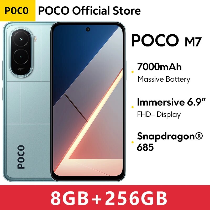Смартфон Poco M7, 8/256ГБ, global