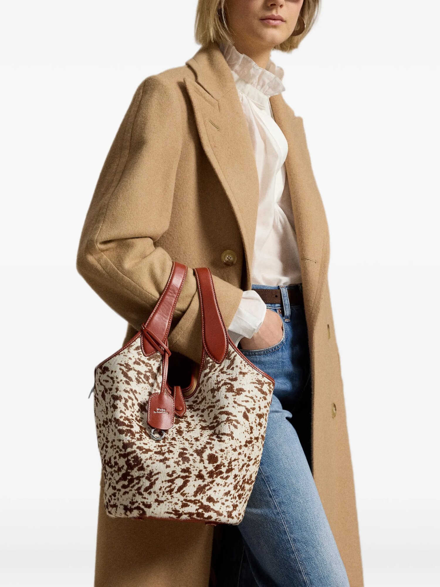 Сумка Polo Ralph Lauren, brown — фото 1