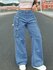 Джинсы бойфренды ROMIKY, размер S, medium wash