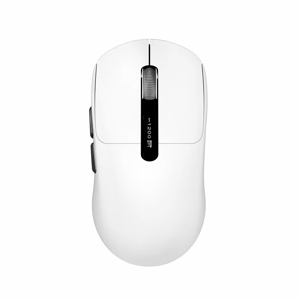 Беспроводная оптическая мышь JINMS X5 PRO WHITE (PixArt PAW3395)