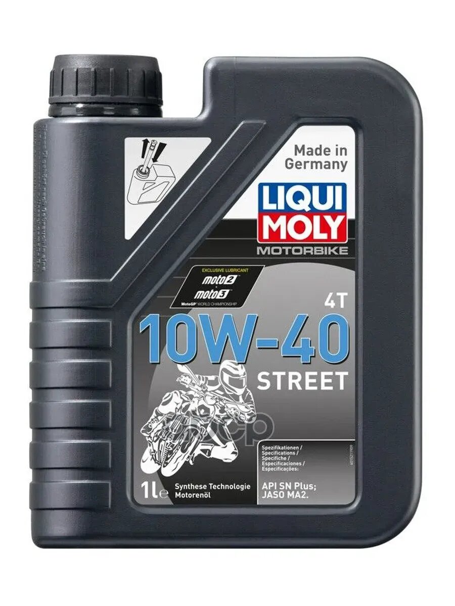Liquimoly 10W40 Motorrad Synth 4T (1L)_(Синт.) Моторное! Для