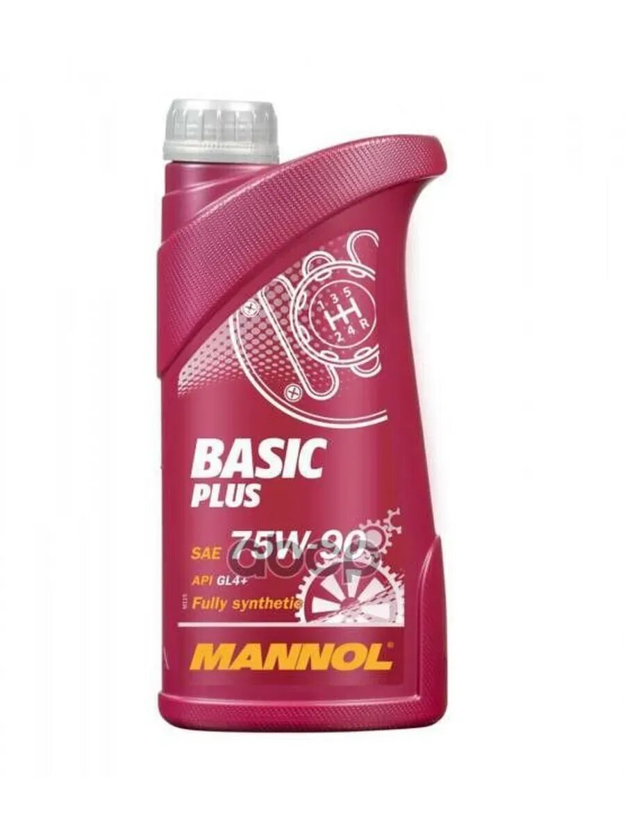 8108 Mannol Basic Plus Getriebeoel 75W90 1 Л. Синтетическое