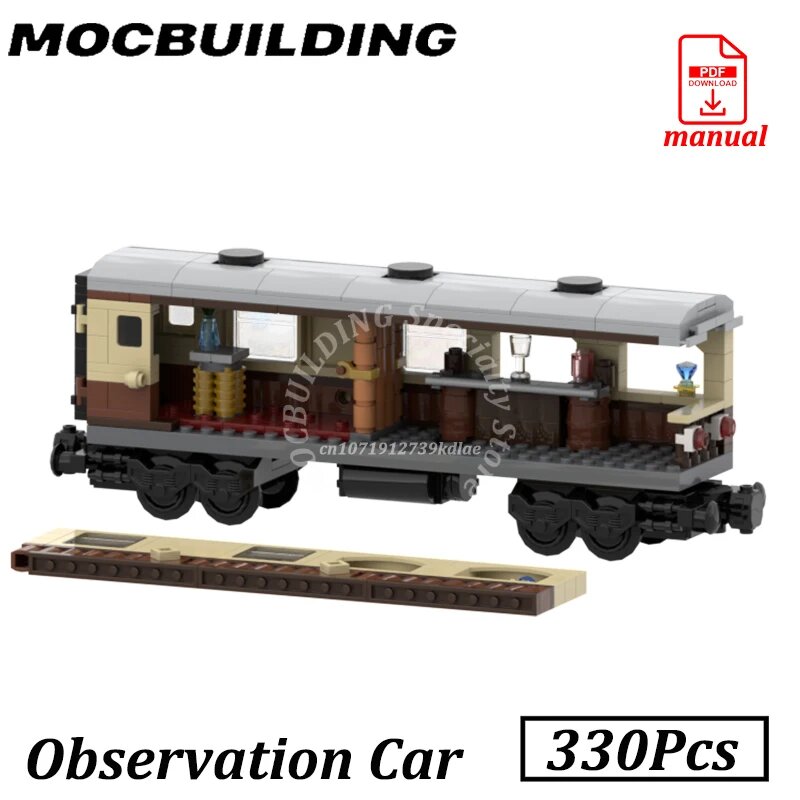 Конструктор Train Kitchen Wagon 408Pcs — фото 1