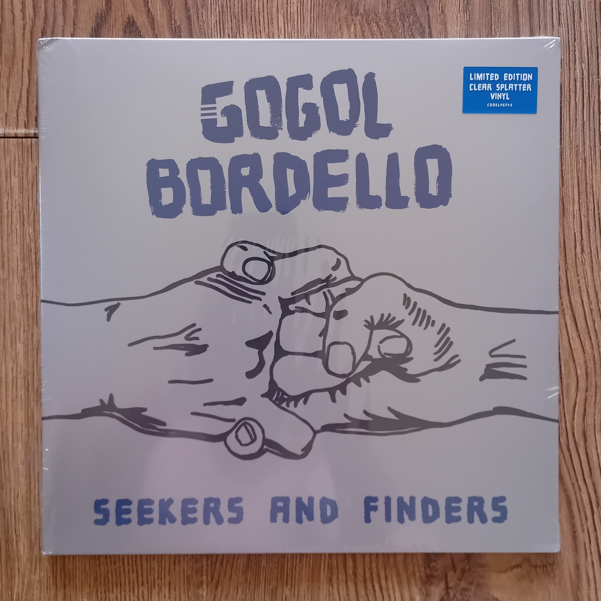 Виниловая пластинка Gogol Bordello - Seekers & Finders (прозрачно-синий сплэттер) LP