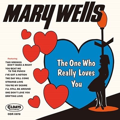 Музыка CD Mary Wells - The One Who Really Loves You+Recorded Live on Stage / 2020, Paper Sleeve, JP