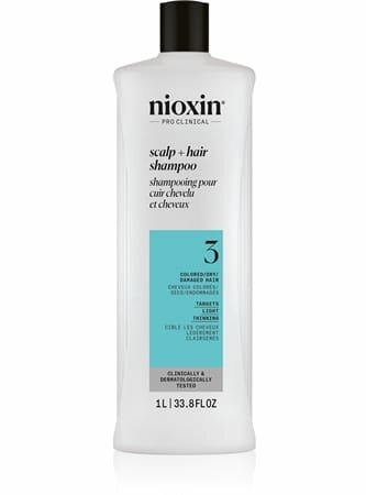 Шампунь для волос Nioxin System 3 Scalp + Hair Shampoo, 1000 мл