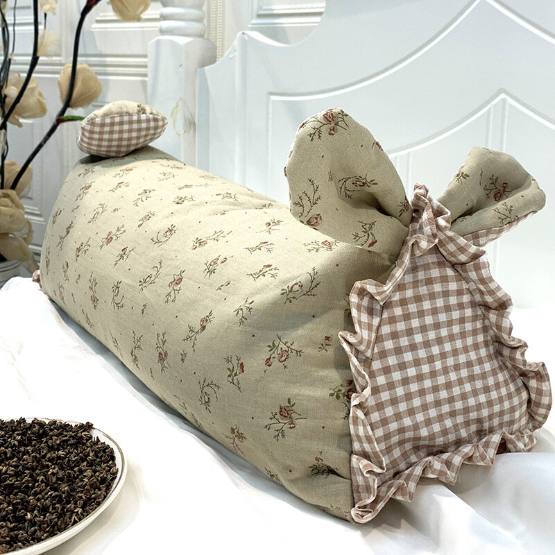 Подушка Milk Brown Dream 50x15x15 см с наполнителем из премиальной дождевой шелковой ткани