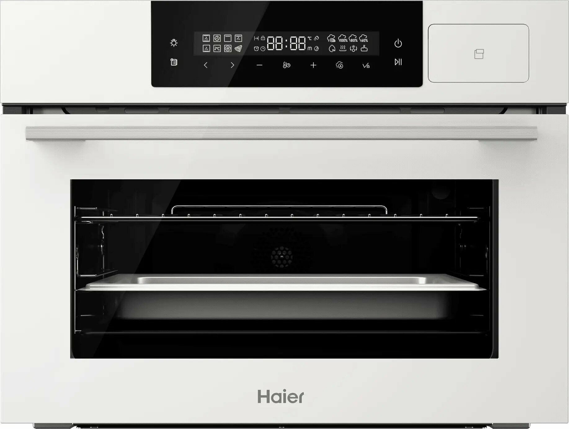 Электрический духовой шкаф Haier HOS-F5CVN8GW, 47 литров, парогенератор