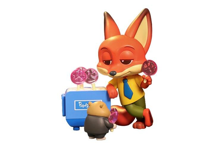 Коллекционные фигурки унисекс POP MART Zootopia, Confirmed-Ice Cream Nick (Open)