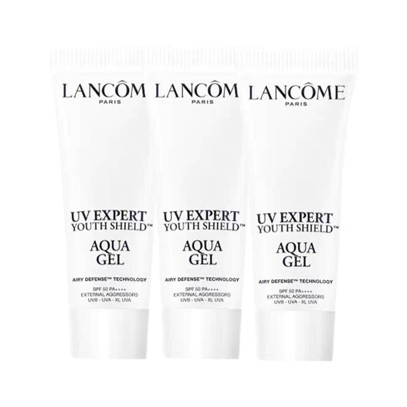 Солнцезащитный гель женский LANCOME UV EXPERT AQUA GEL SPF 50 PA++++, 10ml*3 шт.