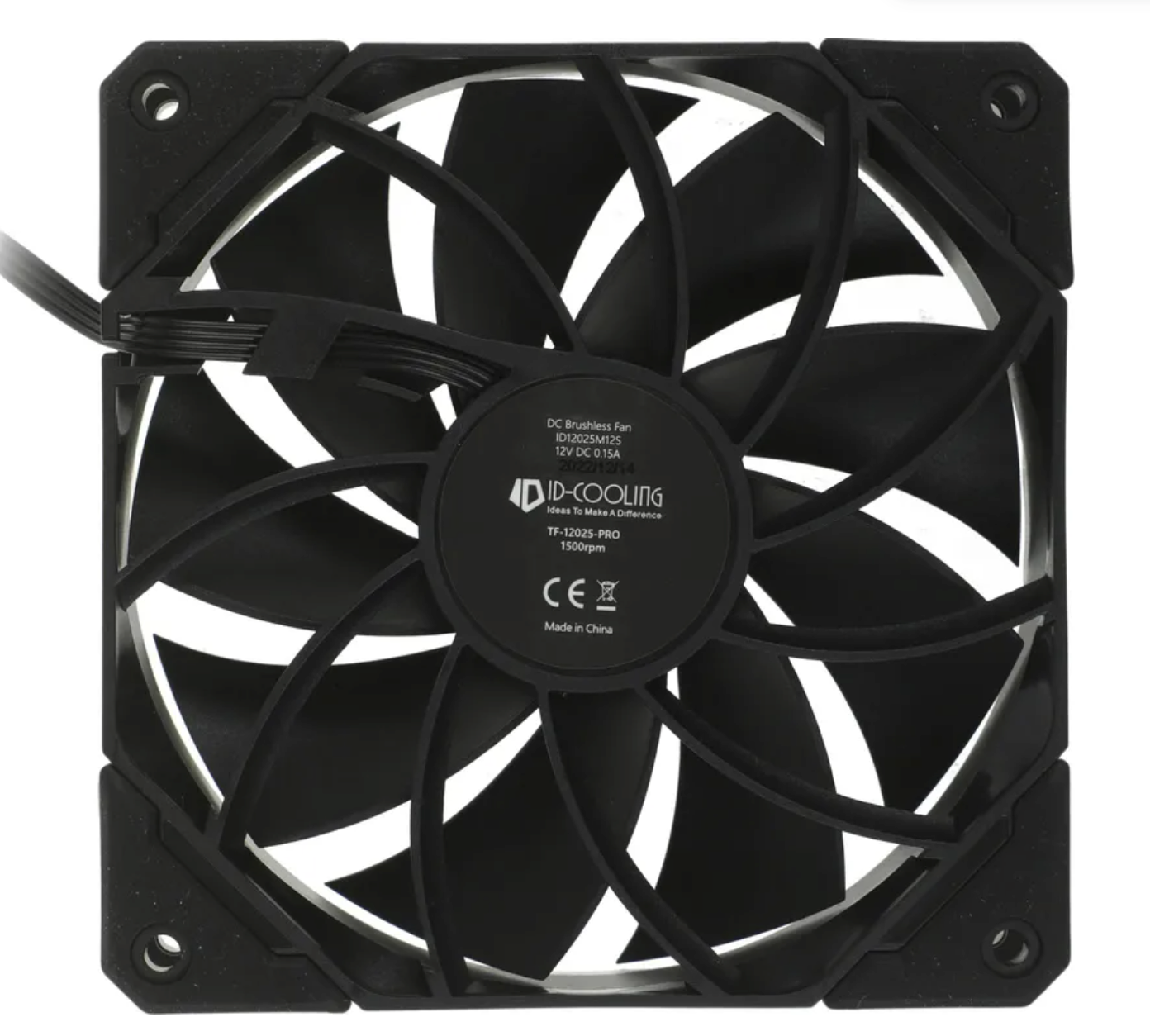 Кулер для процессора ID-COOLING SE-224-XTS, 4-pin, 120мм, черный