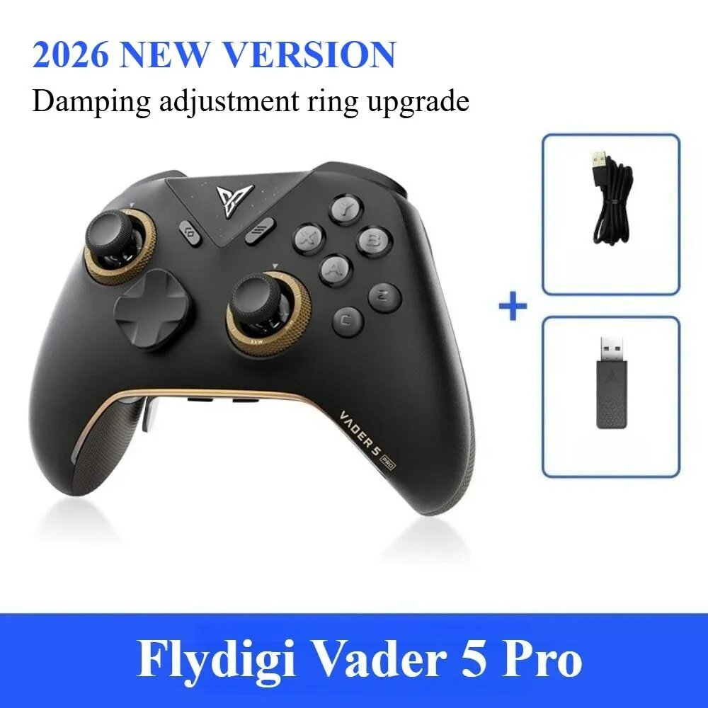 Flydigi Vader 5 Pro Беспроводной игровой контроллер Совместим с компьютерами Steam мобильными устройствами и планшетами