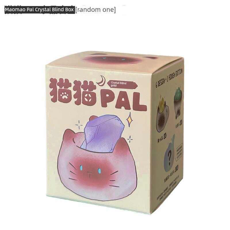 Оригинальная фигурка-сюрприз Cat PAI Little Companion Daily Blind Box, серия Healing, милая кошка, модная